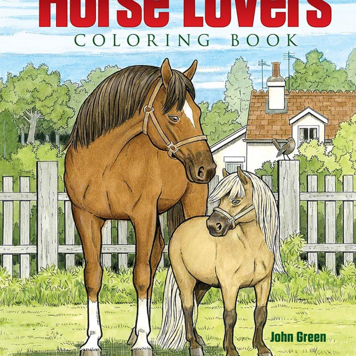 The Horse Lovers' Coloring Book (Dover Animal Coloring Books ...