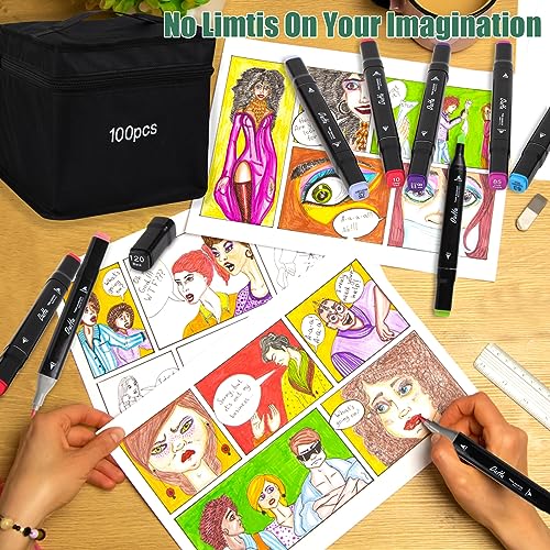 professional coloring book markers