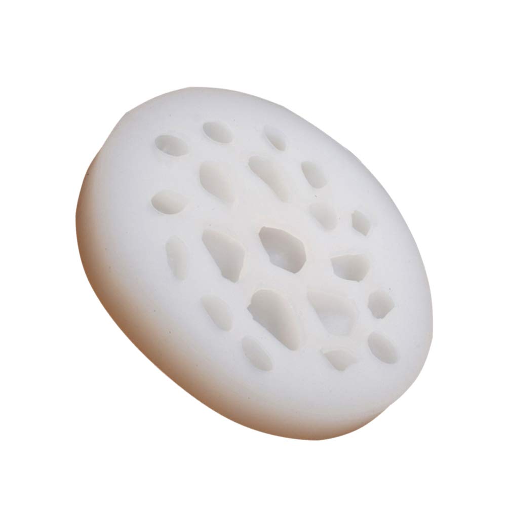 MILISTEN Silicone Stone Rock Mold River Pebble Molds 20 Cavity Stone M ...
