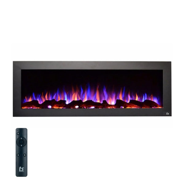 Touchstone Sideline Indoor/Outdoor Decorative Electric Fireplace -No H ...