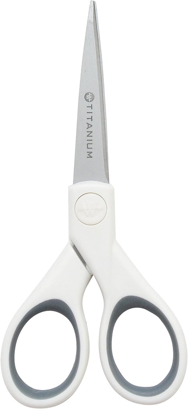 Westcott 5" Micro-Tip Fabric Scissors with Titanium-Bonded Blades - Id ...