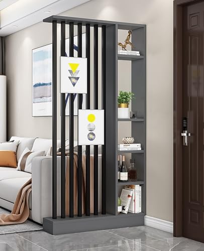 Wall Room Divider, Storage Cabinet Storage Display with Shelves, Moder ...