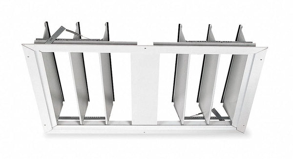 Dayton 36" Whole House Fan Economy Ceiling Truss Shutter/Ceiling Shutt ...