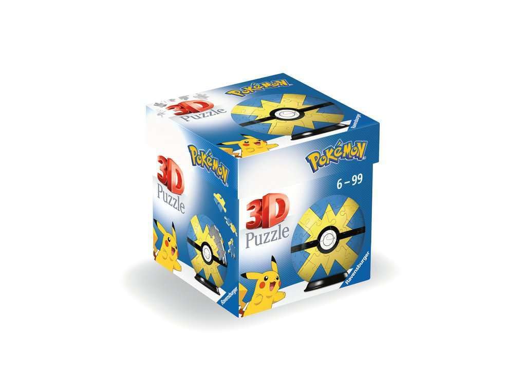 Ravensburger 3D Puzzle 11580 - Puzzle Ball Pokémon Pokéballs - Flottba ...