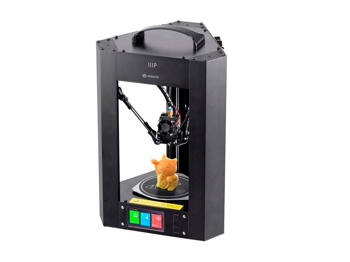 Monoprice Mini Delta v2 3D Printer (110 x 120mm) Heated Build Plate, P ...