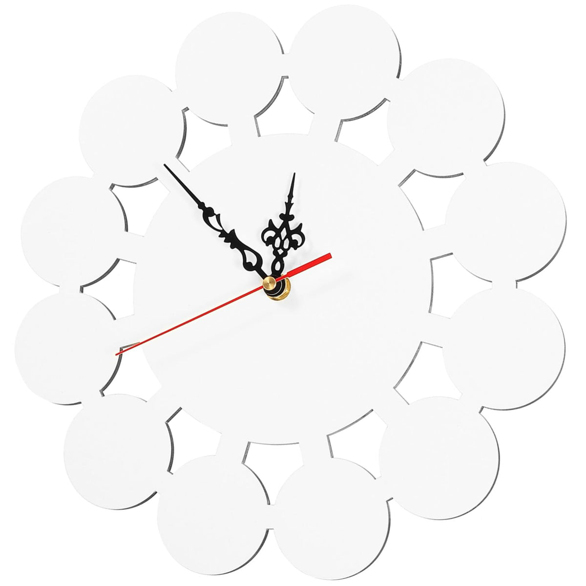 EXCEART Sublimation Wall Clock Wall Hanging Clocks Sublimation Blanks ...