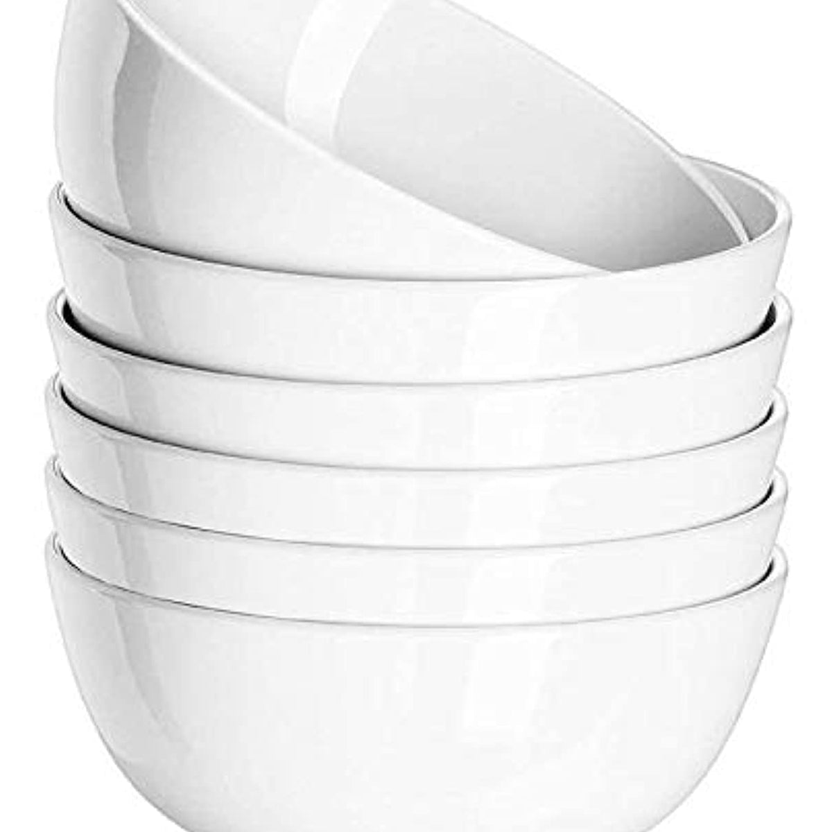 DELLING Ultra-Strong 22 Ounce Soup Bowls, Cereal Bowl, 6 inch Bowls Se ...