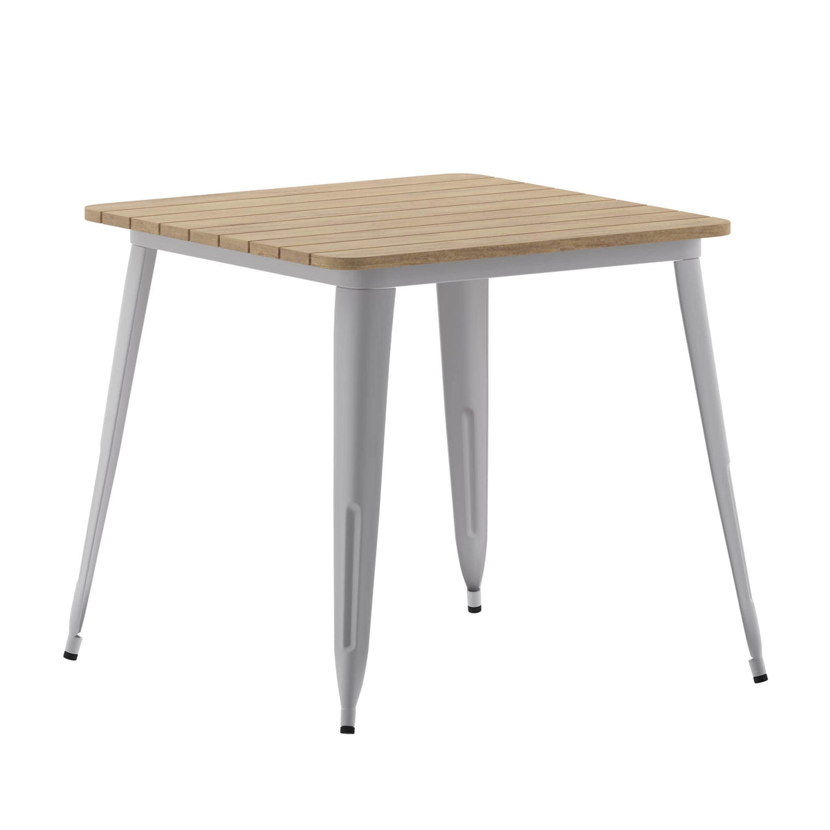 Flash Furniture Declan Commercial Outdoor Dining Table, All Weather Po ...