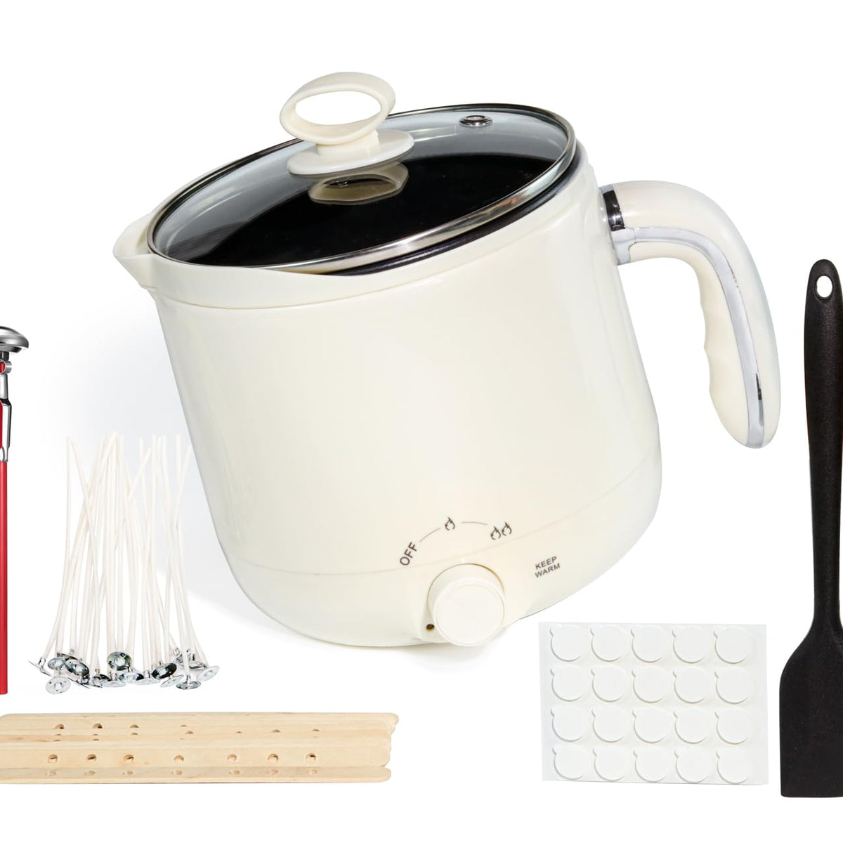 Aroparc Wax Melter for Candle Making 60oz Electric Wax Melter with Pou ...