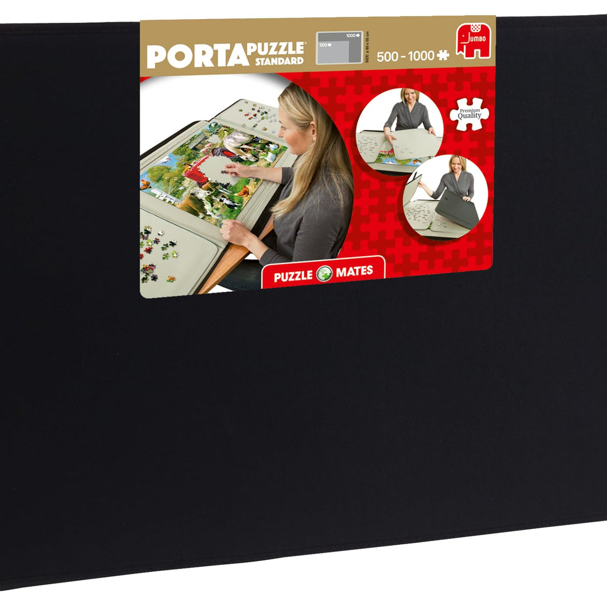 Jumbo, Puzzle Mates, Portapuzzle - Standard 1,000 Piece, Jigsaw Puzzle ...