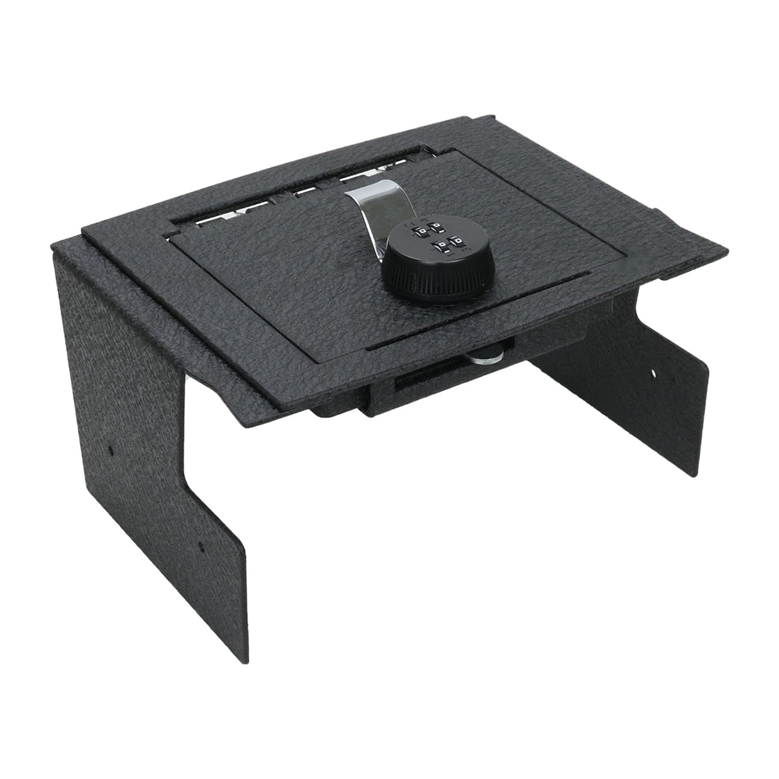 KEREN Center Console Gun Safe - Console Gun Vault Compatible with ...