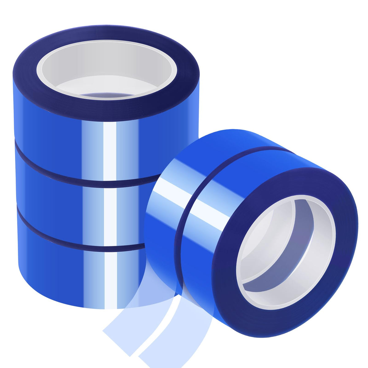 Fyguard 5 Rolls 20mm × 30m (98ft) Blue Sublimation Tape Heat Resistant ...