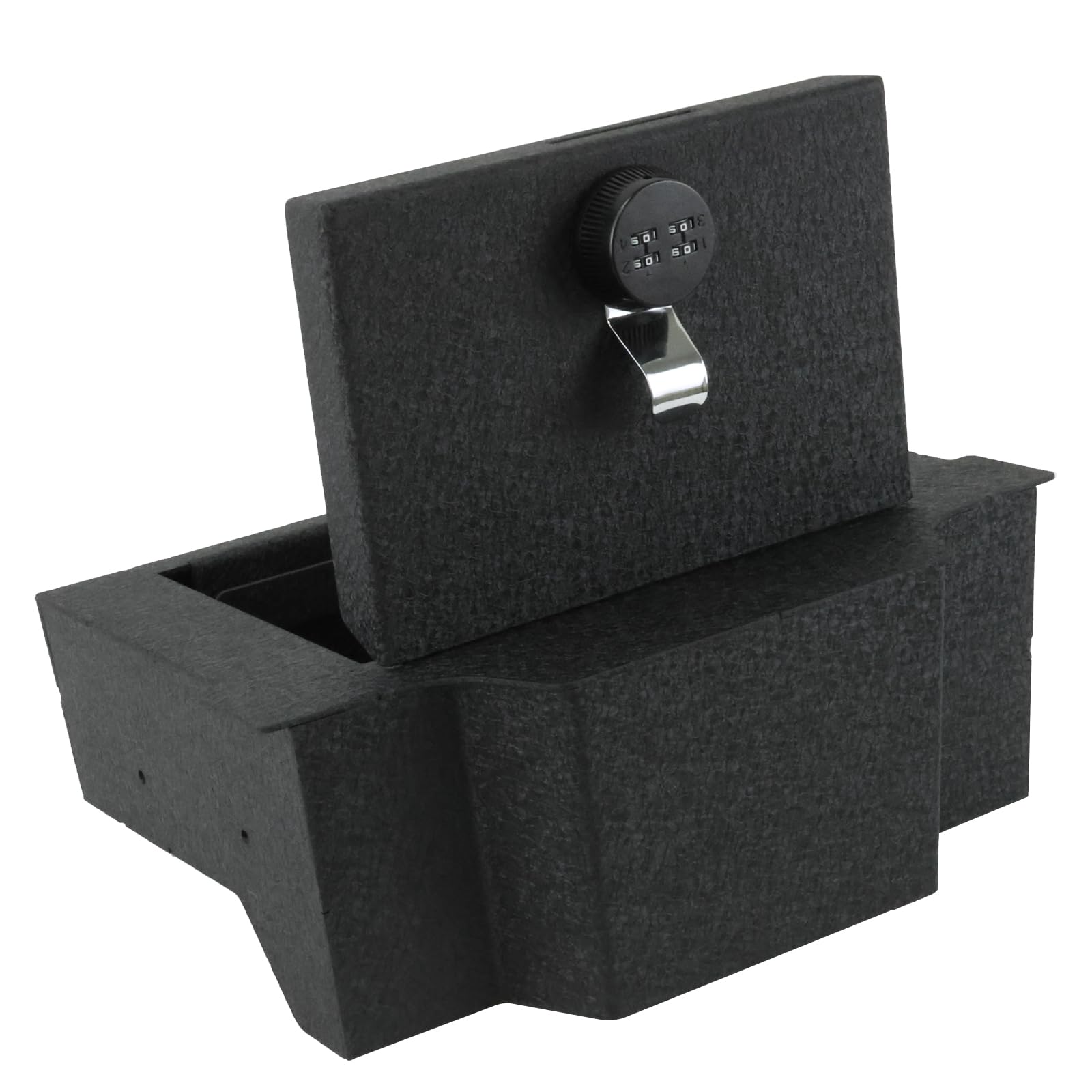 Center Console Safe Vault - KEREN Console Gun Safe Box Compatible with ...