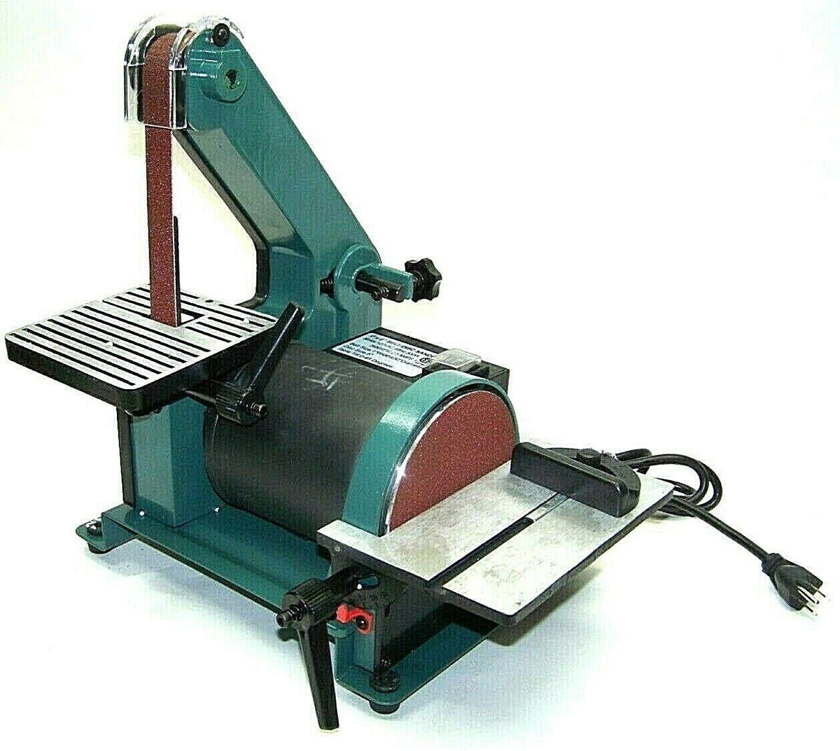 1" X 30" Belt Sander 5" Disc Sander 3450 RPM Top Bench Table Sanding P ...