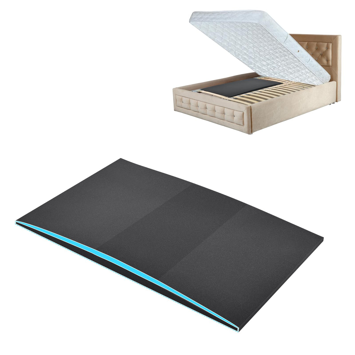 TANYOO Sagging Mattress Support Fix Sinking Beds High Density Foam Ins ...