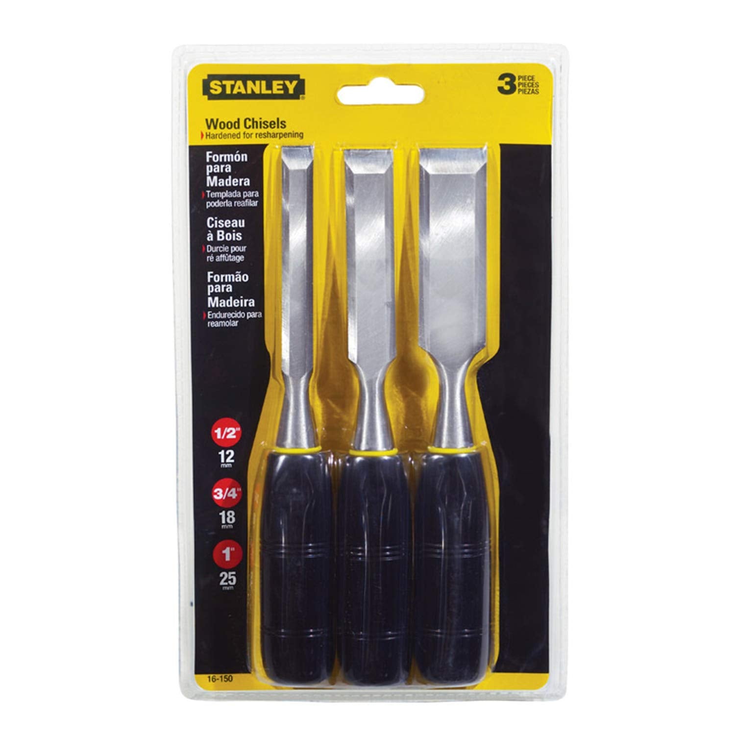 3PC WOOD CHISEL SET – WoodArtSupply