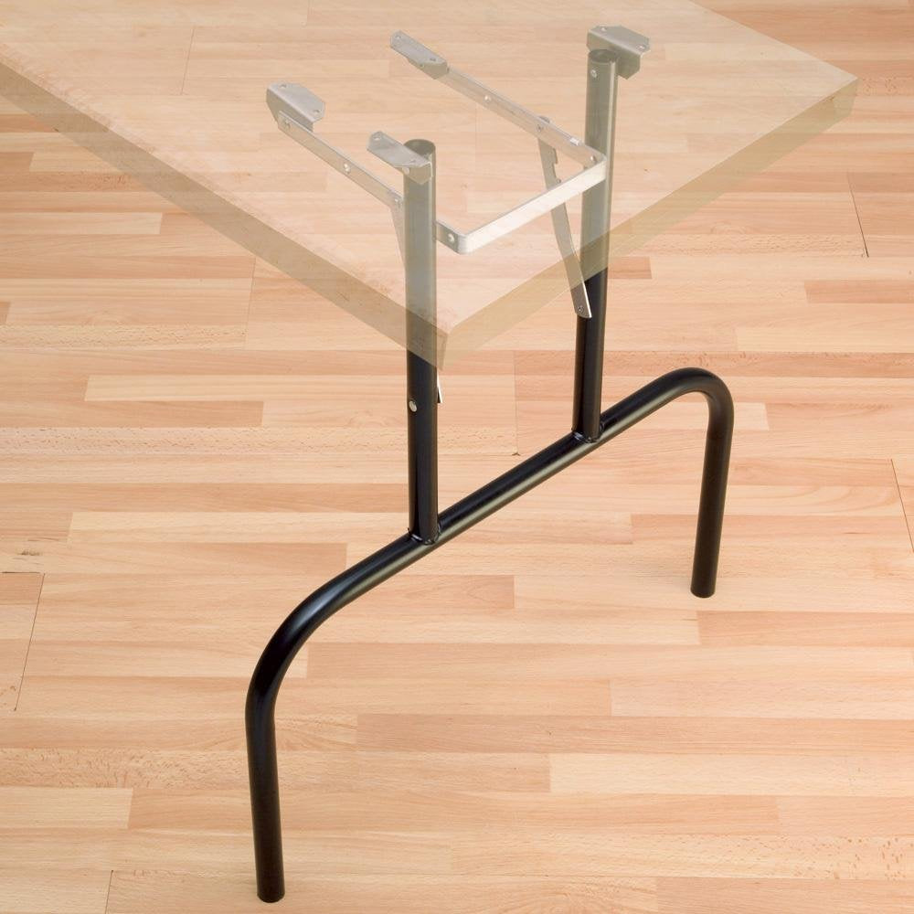ROCKLER Set of 2 Folding Banquet Table Legs - Sturdy Foldable Table Le ...