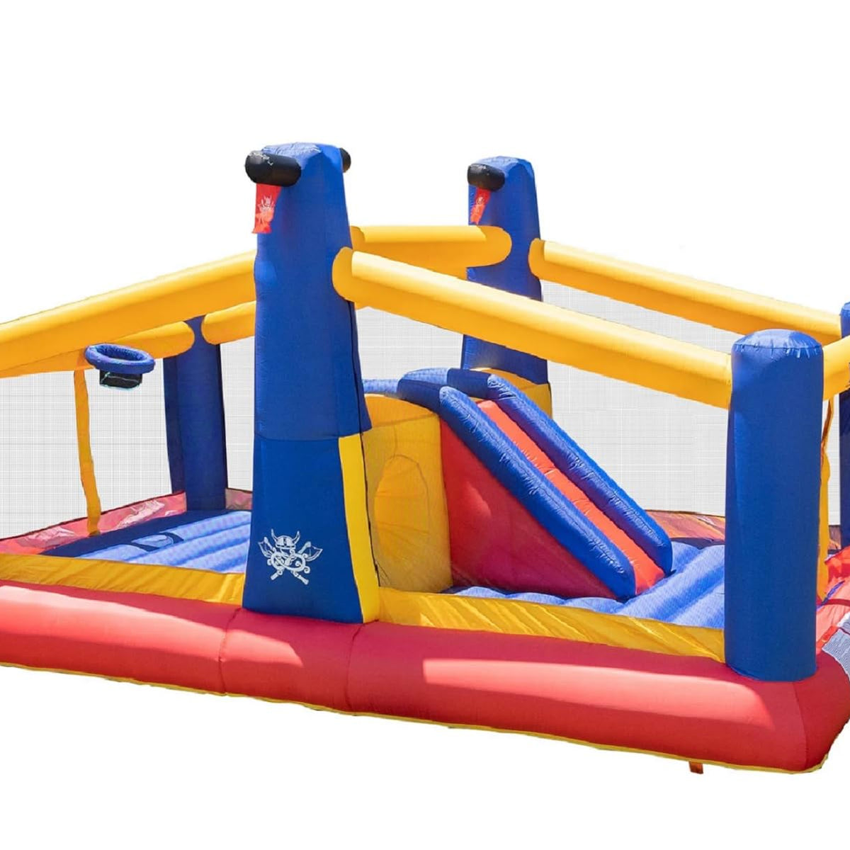 my 1st jump n play Double Bounce Inflatable House with Dodgeball ...