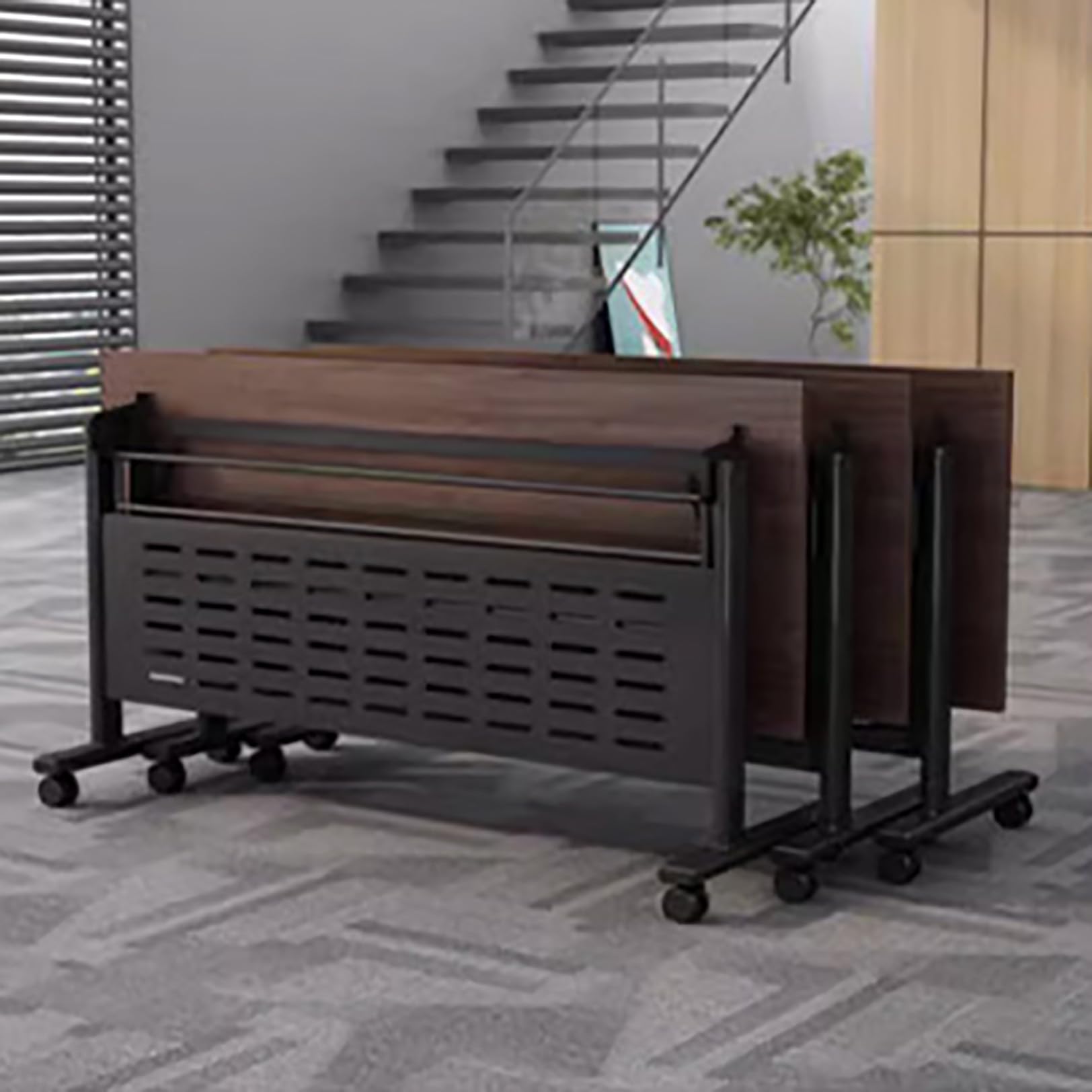 HSHBDDM Folding Conference Table Foldable Conference Table, Conference ...