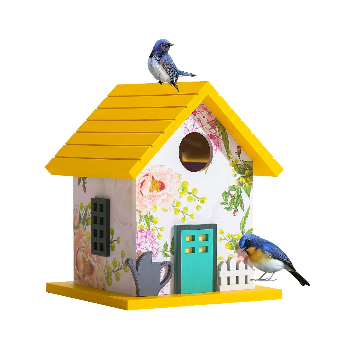 Spring Melody Bluebird House, Composite Material Nesting Box, Hanging ...