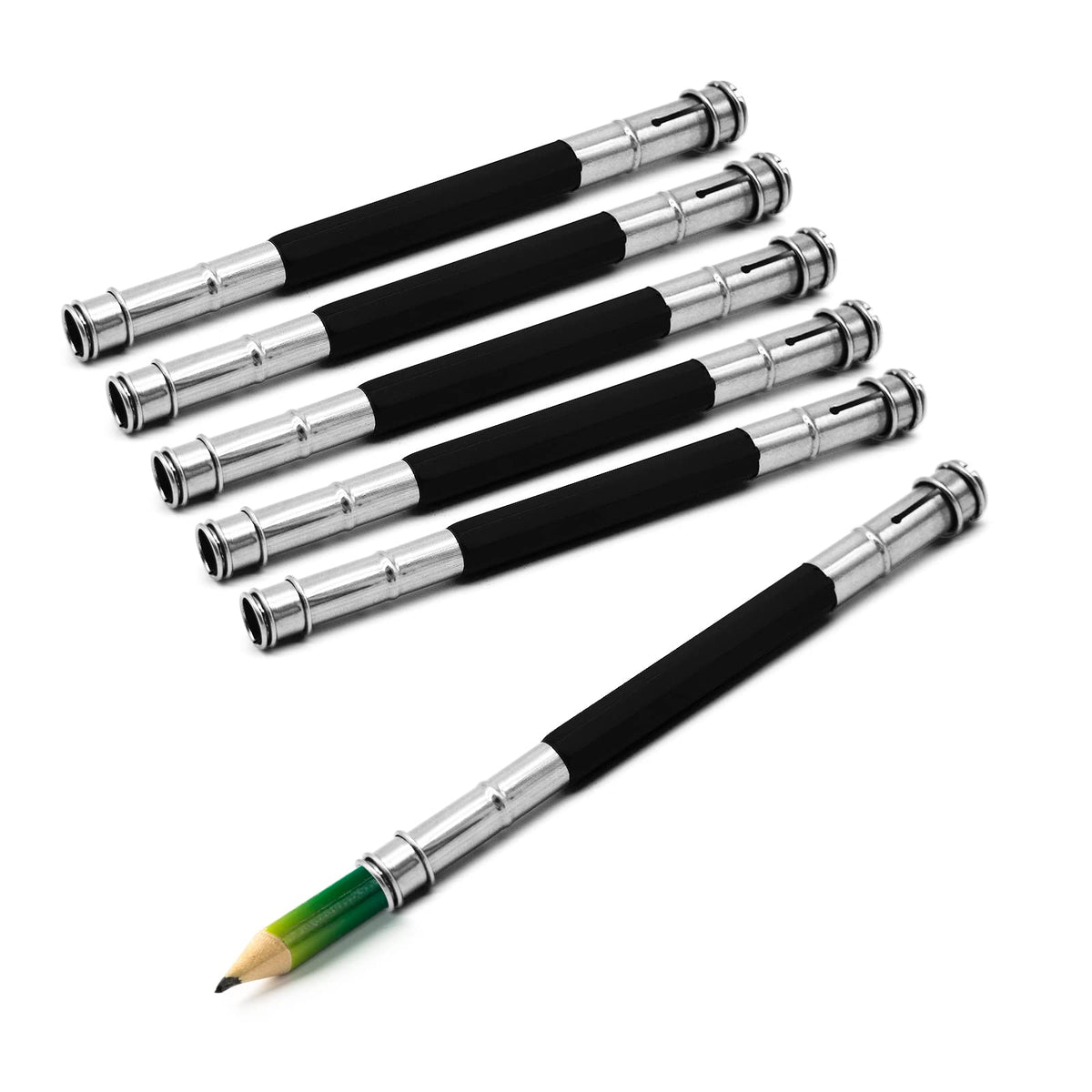 MOFIT Pencil Extenders 6PCS Adjustable Pencil Lengthener Tool Coupling ...