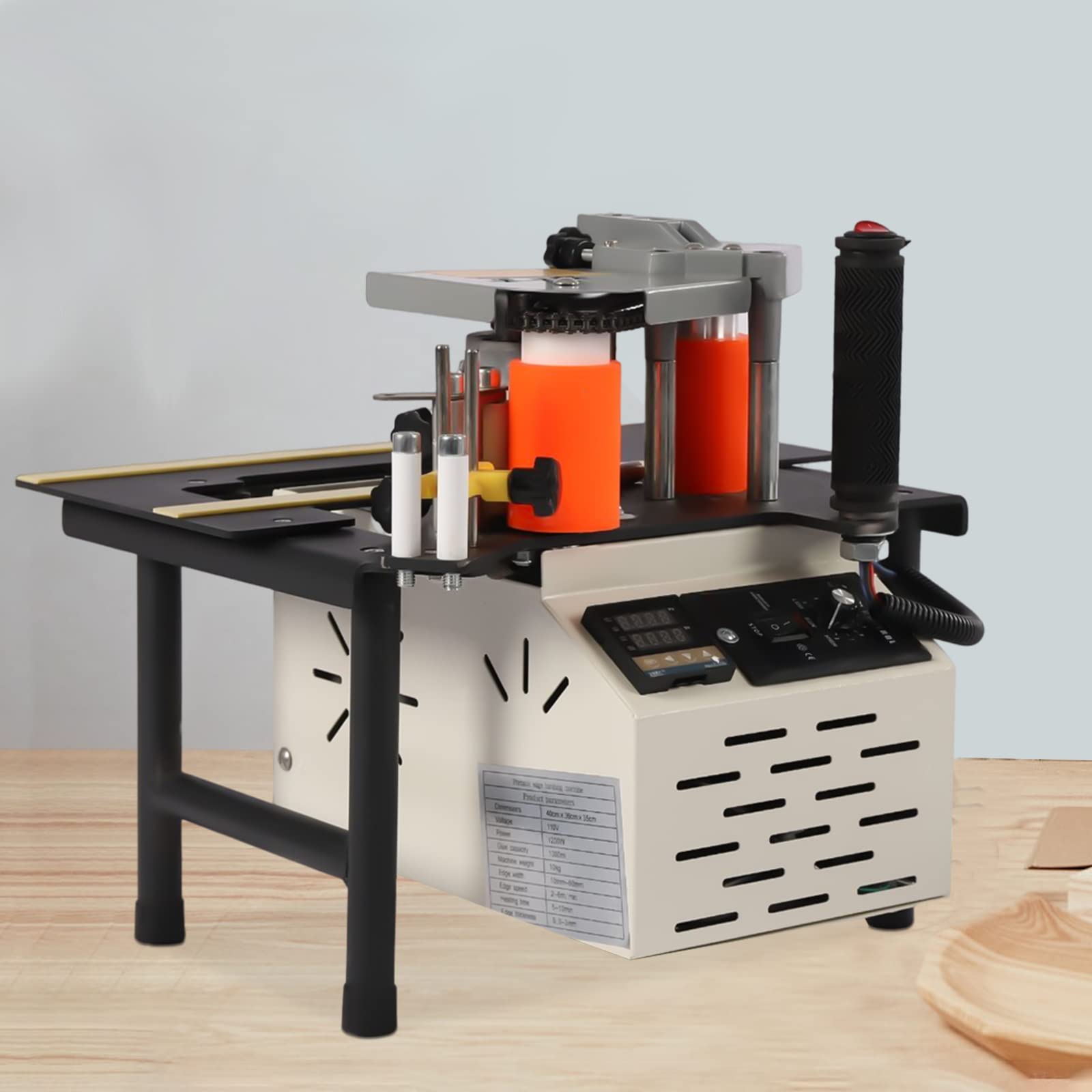 NATICRISI Benchtop Edge Bander,Woodworking Edge Bander Banding Machine ...