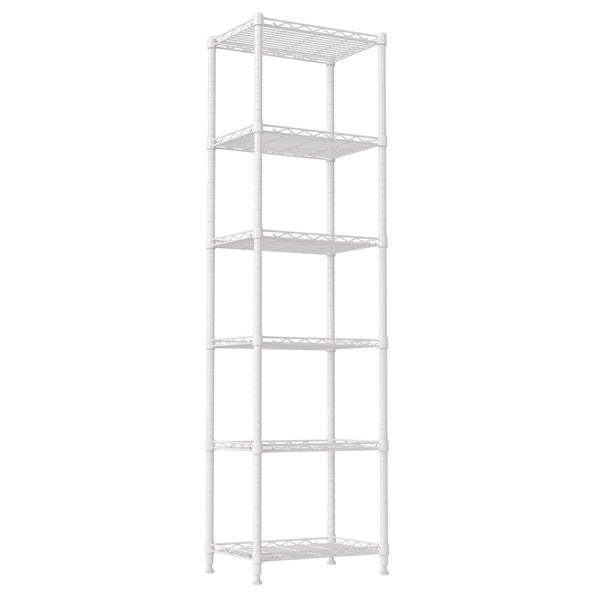 REGILLER 6 Wire Shelving Steel Storage Rack Adjustable Unit Shelves fo ...