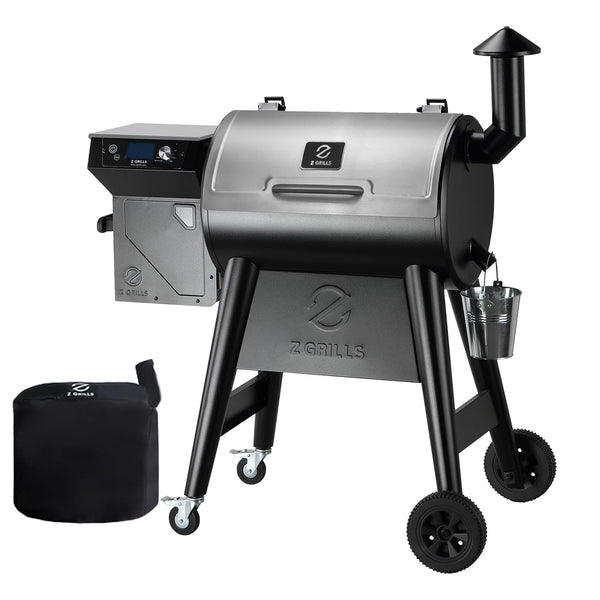 Z GRILLS 2025 Pellet Grill Smoker with PID 2.1 Controller, Meat Probes ...