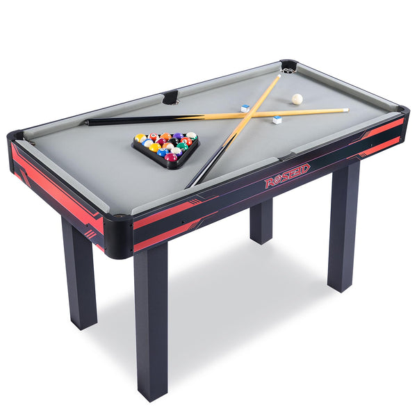 ROSEED 48" Pool Table, Billiard Game Table for Adults and Kids, Mini P ...