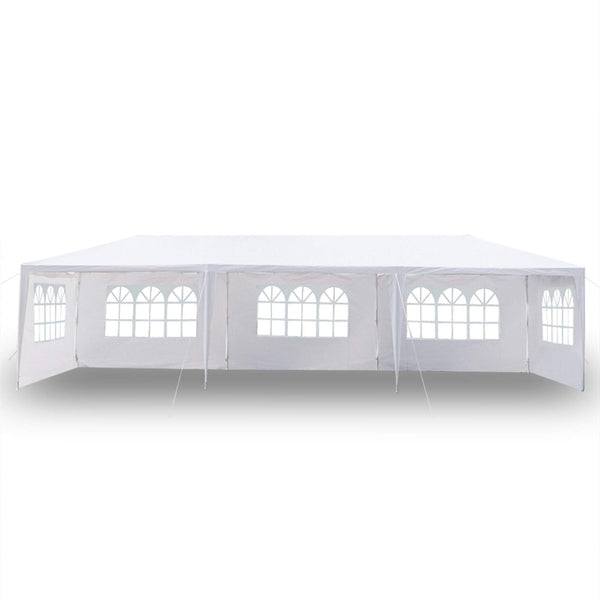 IMSEIGO 10x30 FT Heavy Duty Canopy Tent, Stable Spiral Tubes Waterproo ...