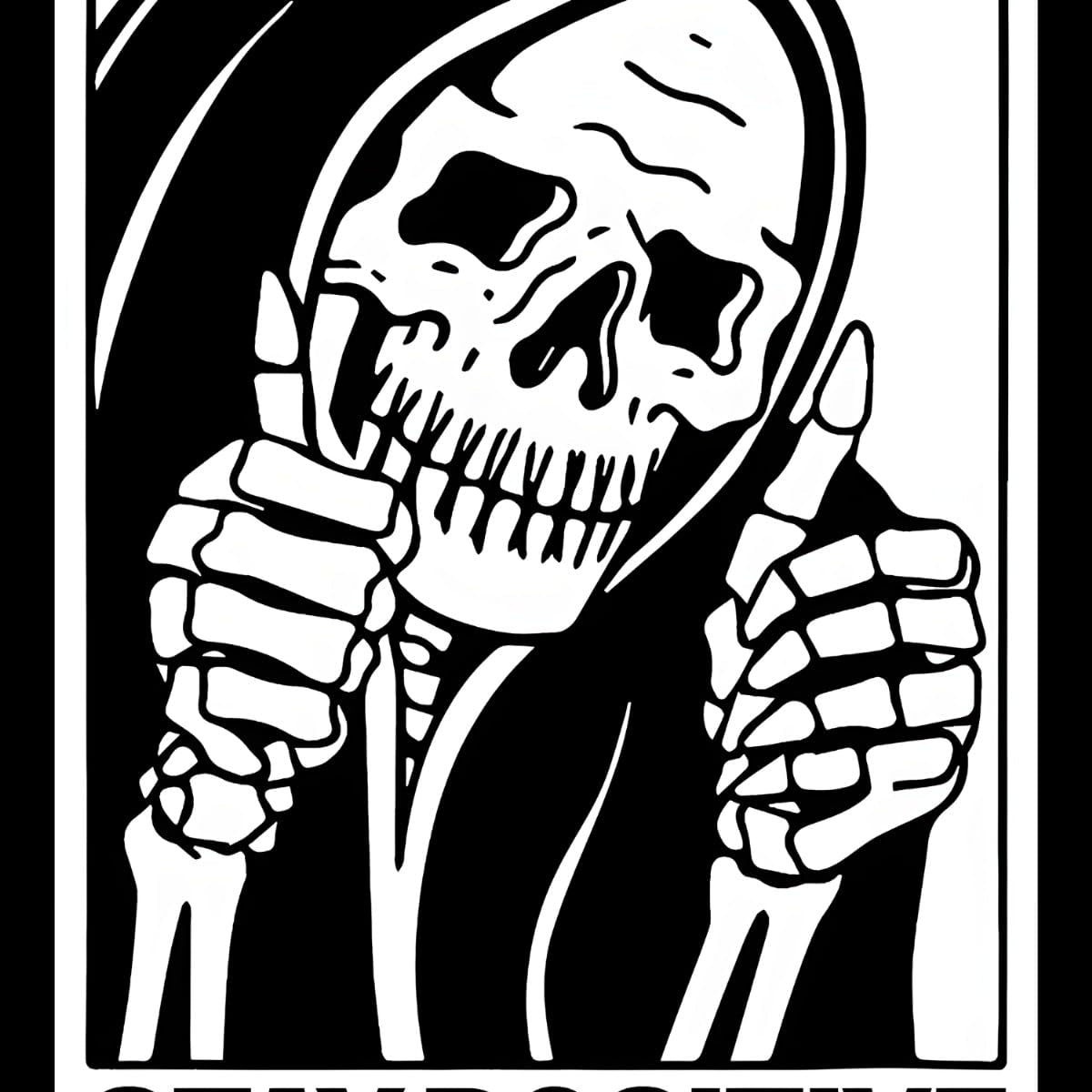 Modern Merch 'Stay Positive' Halloween Diamond Art Kits for Adults Sca ...