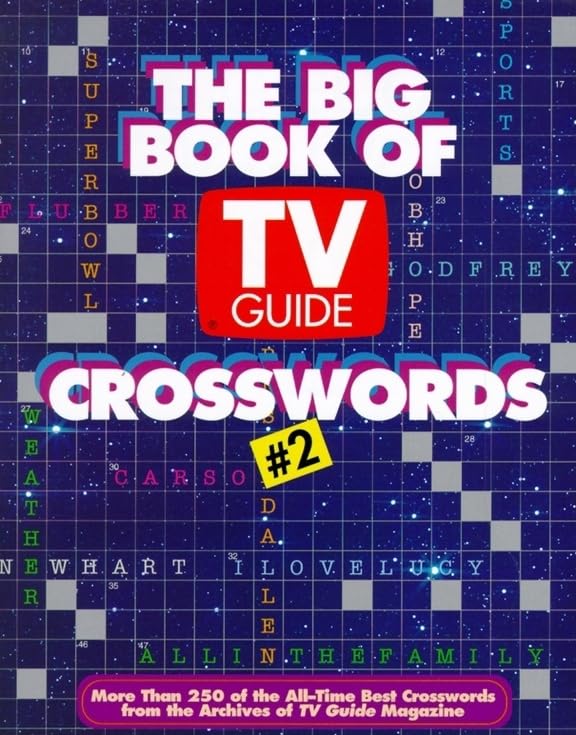 The Big Book of TV Guide Crosswords #2 – WoodArtSupply
