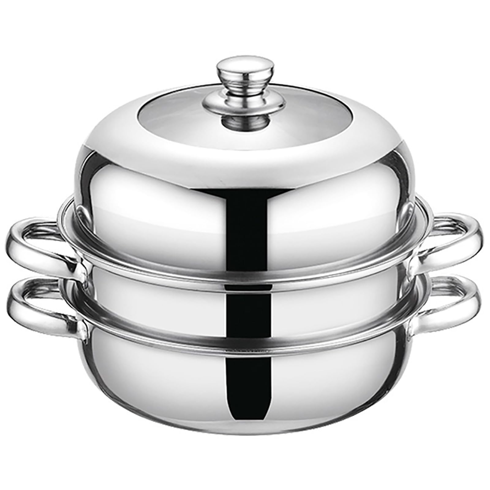 Steamer Pot for Cooking,Stainless Steel Steamer Pot,11 inch Steam Pots ...
