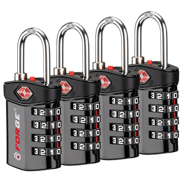 Forge Travel Lock,TSA Approved Luggage Locks for Air Travel, Gym Locke ...