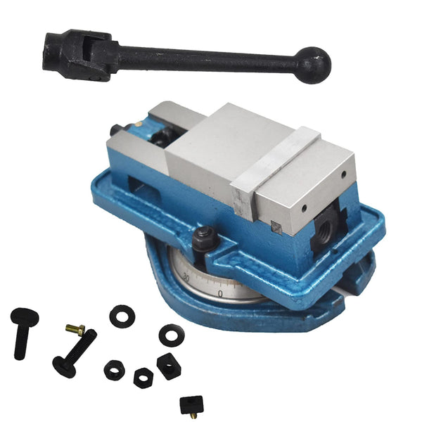 TINVHY 3In x 2.95In CNC Milling Machine Vise Lockdown Bench Vise, With ...