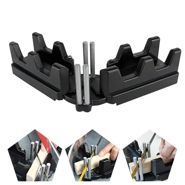 2-in-1 Mitre Measuring Angle Cutting Tool Measuring Sawing Mitre Kit F ...