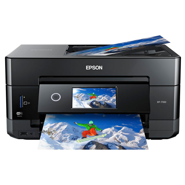 Epson Expression Premium XP-7100 Wireless Color Photo Printer with ADF ...