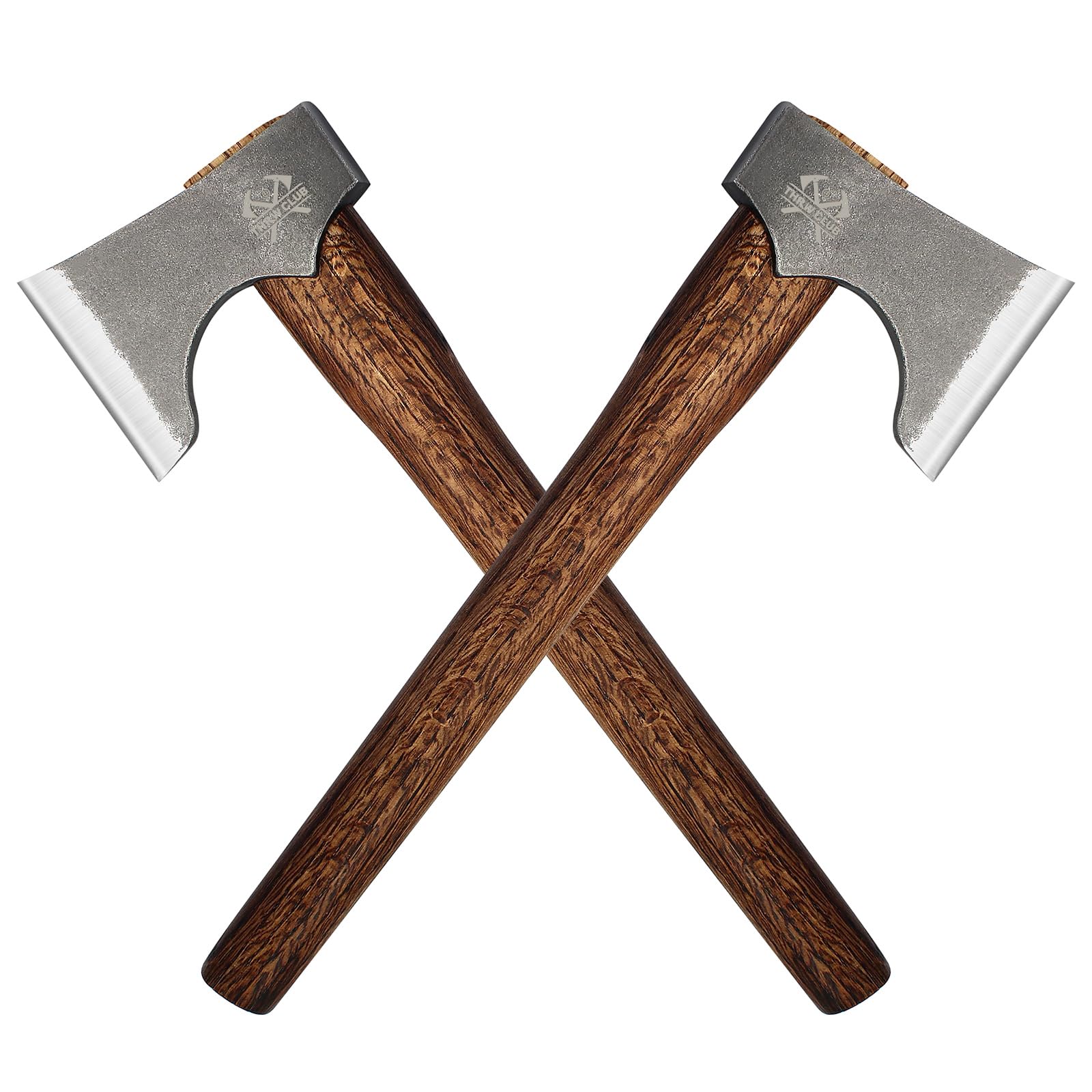 THRWCLUB Competition Throwing Axe, 2 Pack 16.5" Throwing Axes with 1065 ...