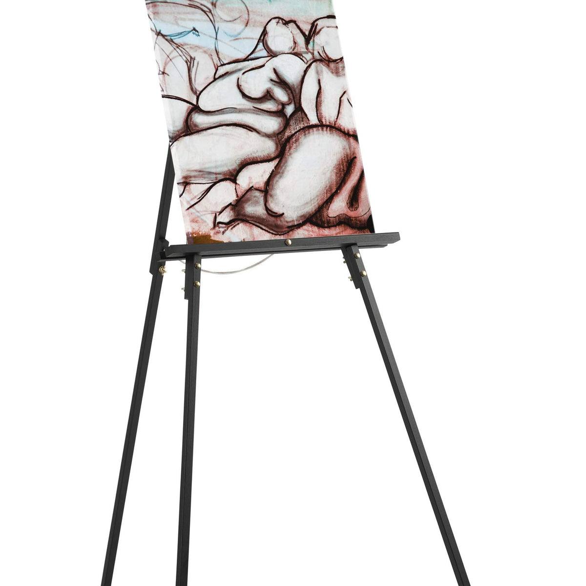 Studio Designs Art Studio Display Easel - Portable Wood Easel to Displ ...