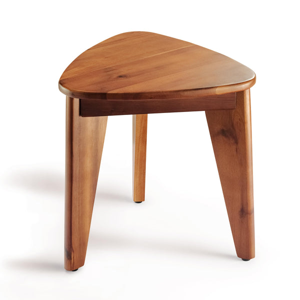 HOLANA 12" Corner Shower Foot Rest - Wooden Showers Stool Seat for Sha ...