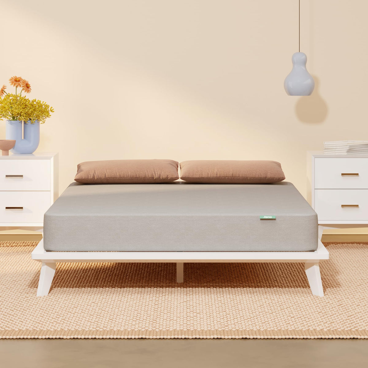 Siena 8” Queen Gel Memory Foam Mattress - Medium Firm - 180 Night Tria ...