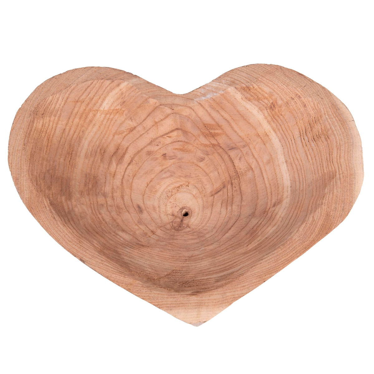 Creative Co-op Decorative Chinaberry Wood Heart Shaped Bowl – WoodArtSupply