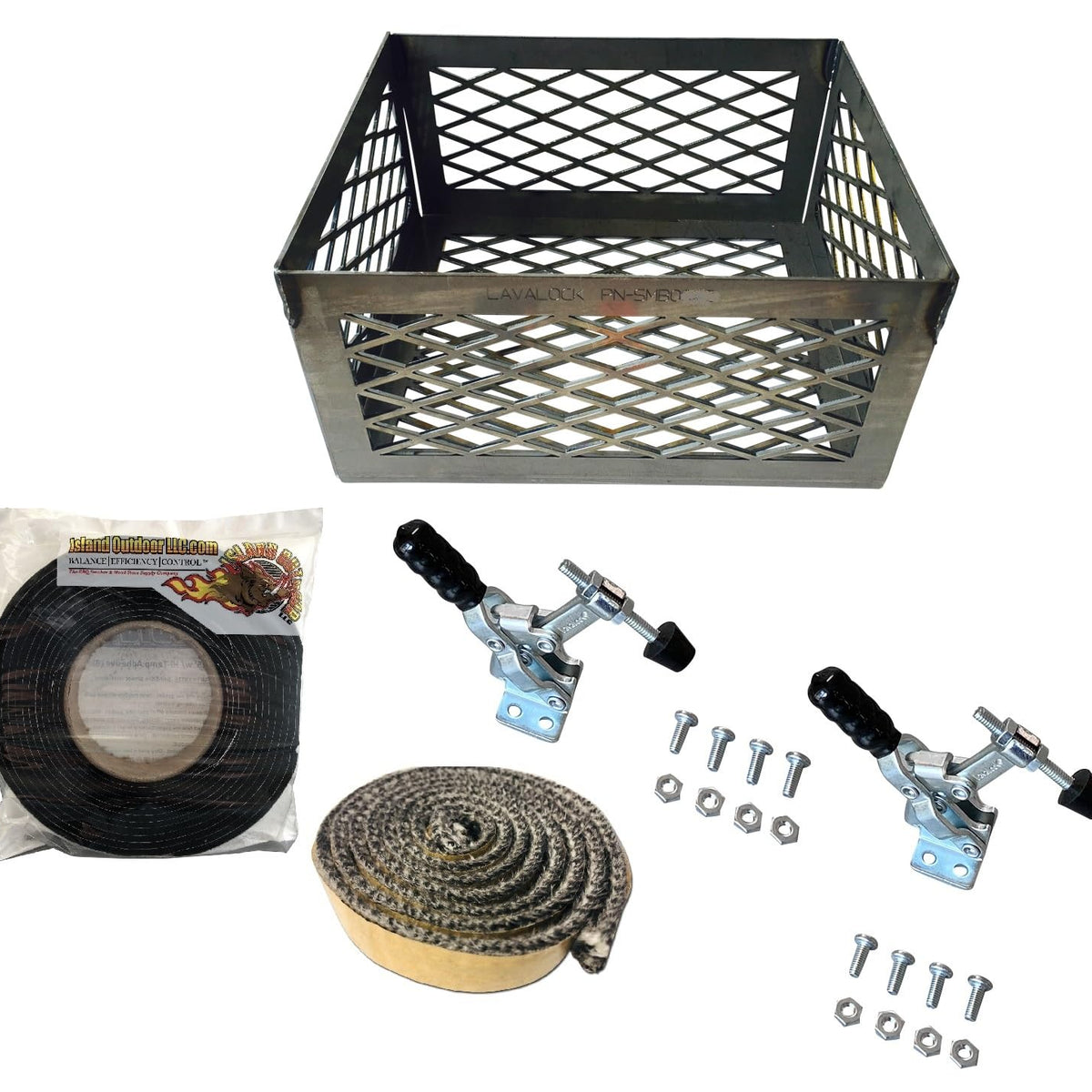 Total Control Offset Smoker Mod Kit for Oklahoma Joe's, and Most Other ...