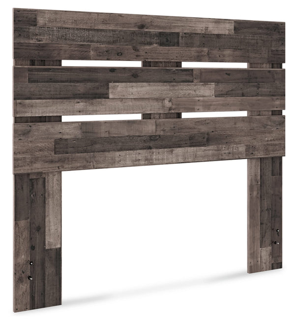 Signature Design by Ashley Neilsville Butcher Block Panel Headboard, F ...