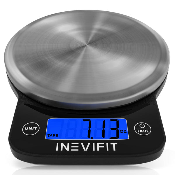 INEVIFIT Digital Kitchen Scale, Highly Accurate Multifunction Food Sca ...
