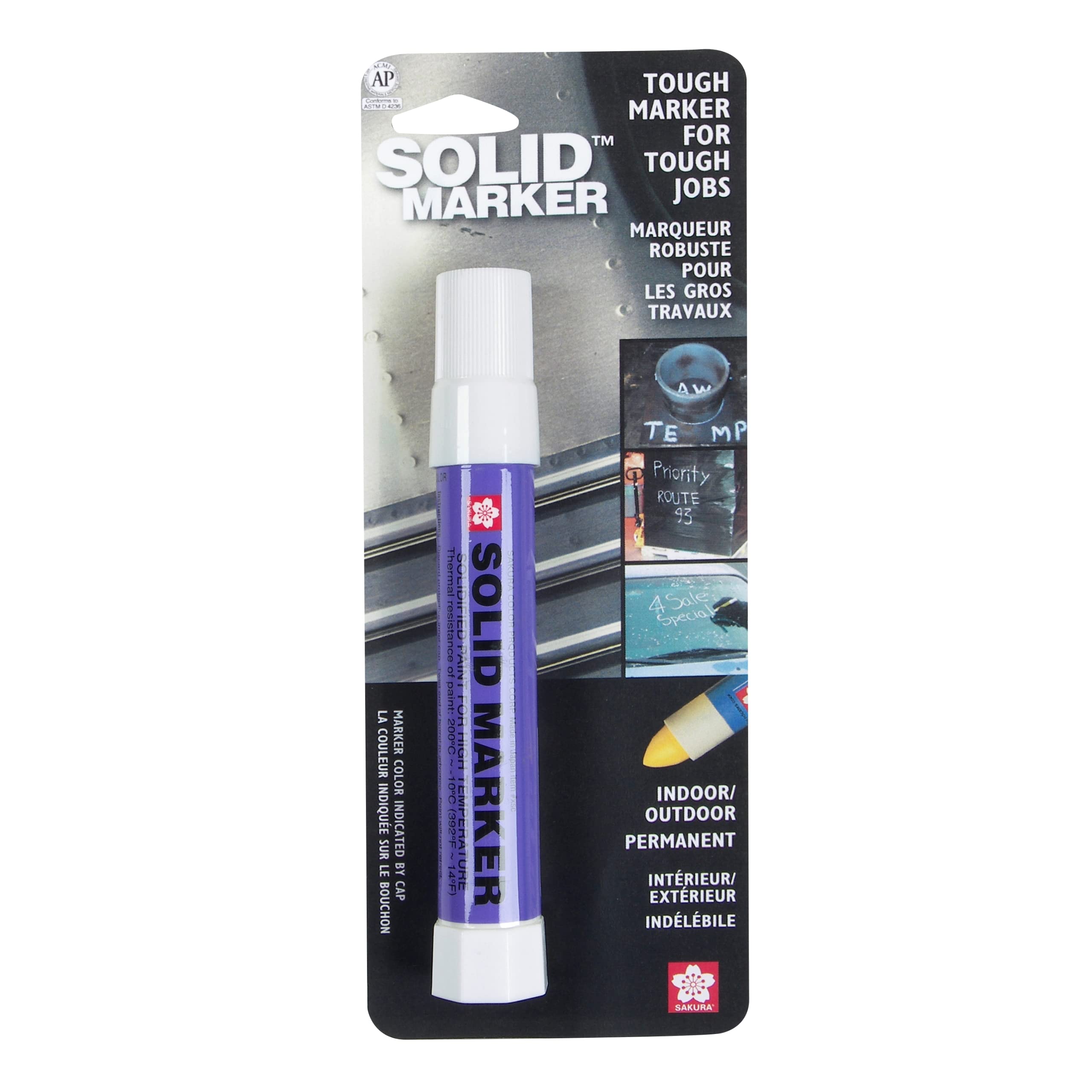 Sakura Solid Paint Markers - Permanent Marker Paint Pens - Window, Wood ...