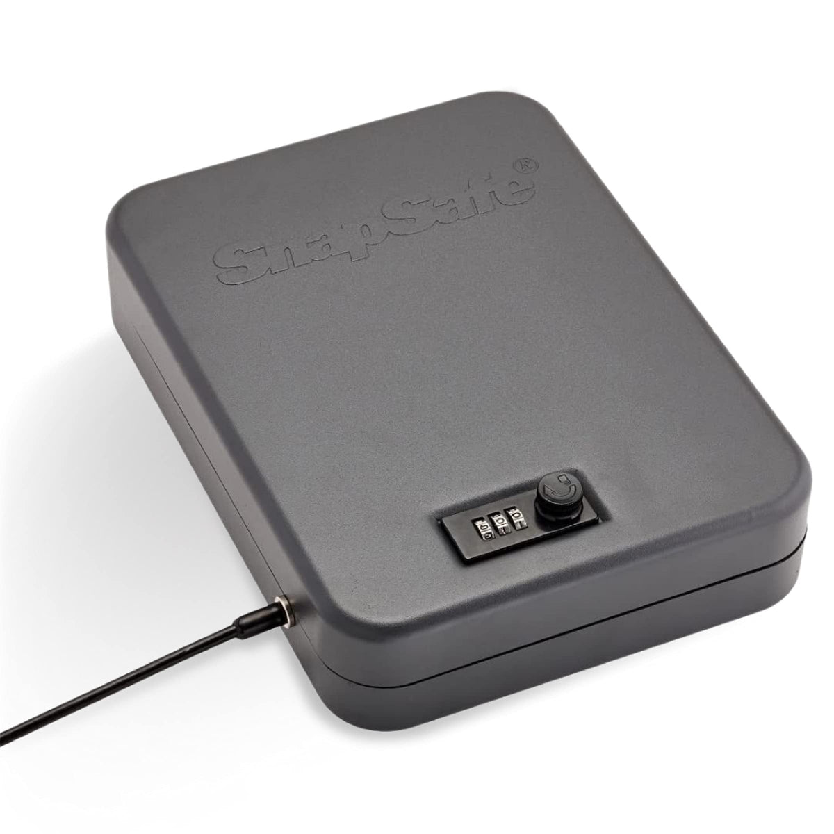 SnapSafe Portable Combination Lock Box for Guns and Valuables - Includ ...