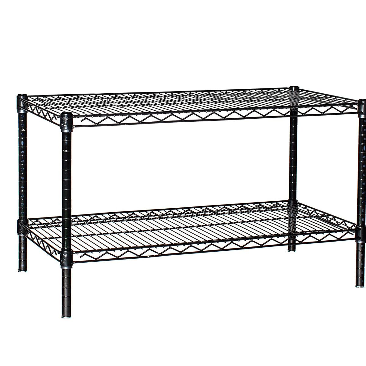Omega Shelving Storage | 2 Tier Starter Shelving Unit 12" Deep x 24" W ...