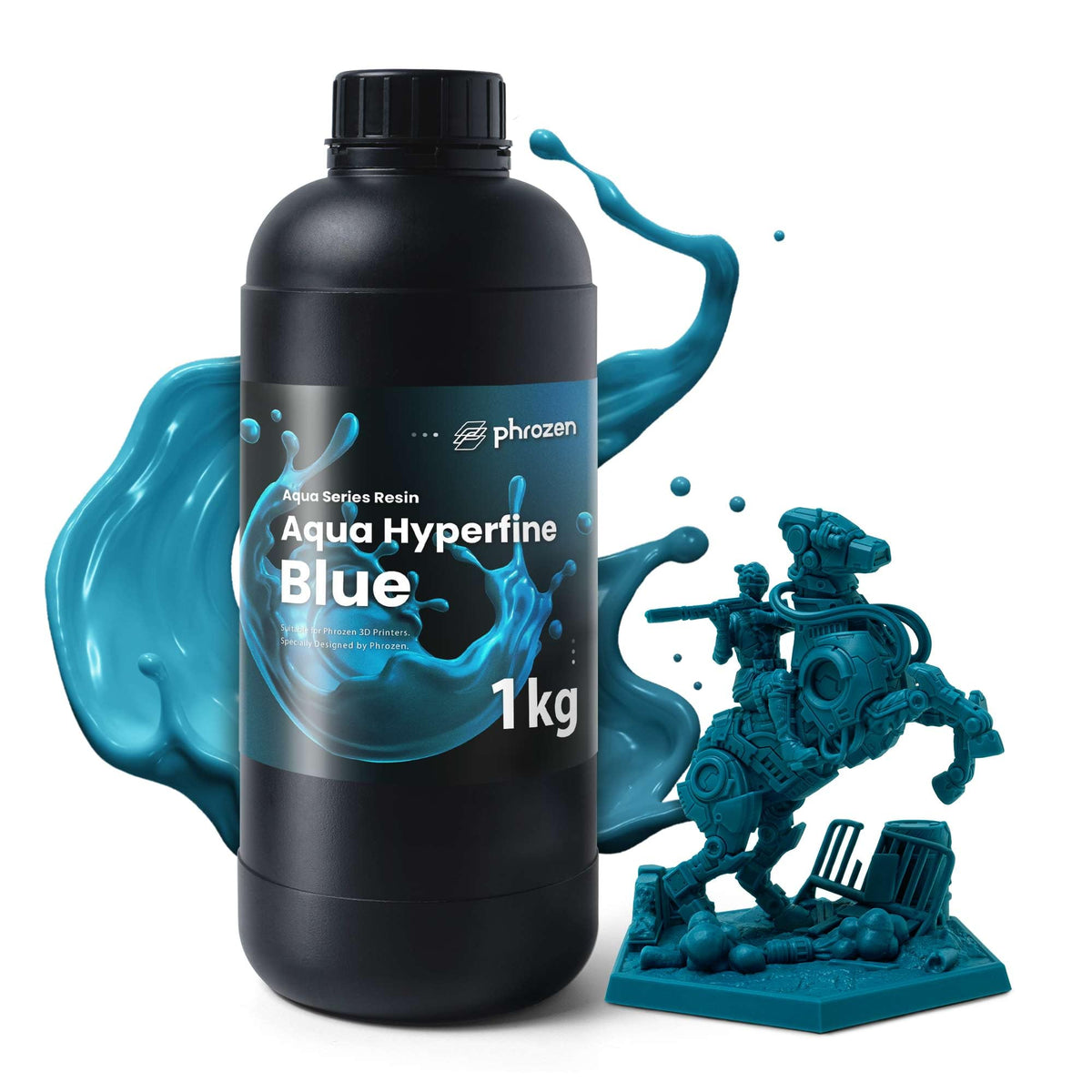 phrozen Aqua Hyperfine Photopolymer Resin for 9K, 12K or Higher Resolu ...