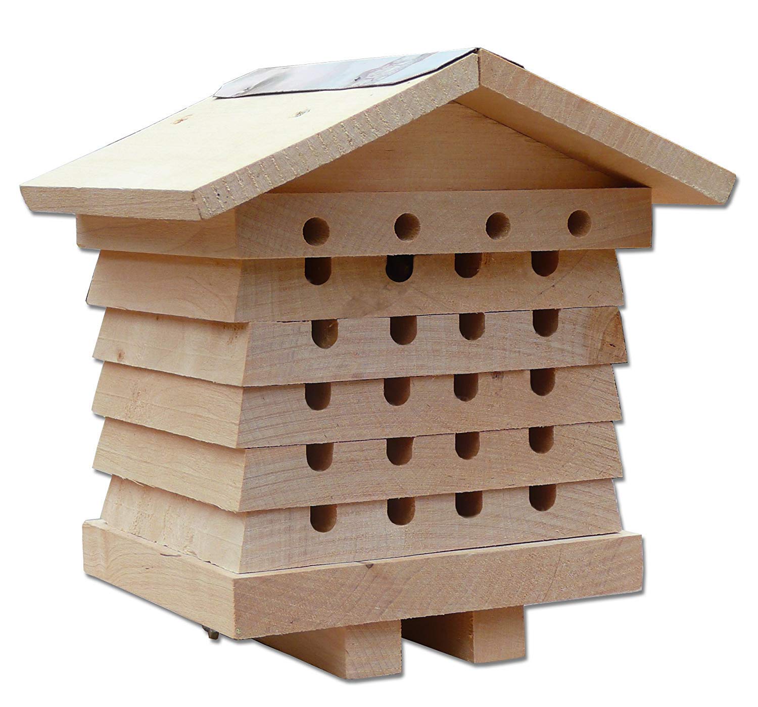 SkyMall Mason and Leafcutter Cedar Solitary Bee House – WoodArtSupply